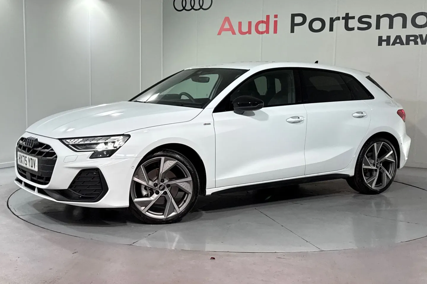 Used 2025 Audi A3 Black Edition HX75YDV | Harwoods Audi, Portsmouth